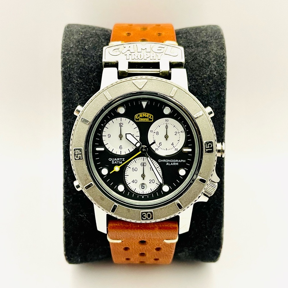 Camel Trophy Green Belt Adventure Chronograph Alarm M… - Gem